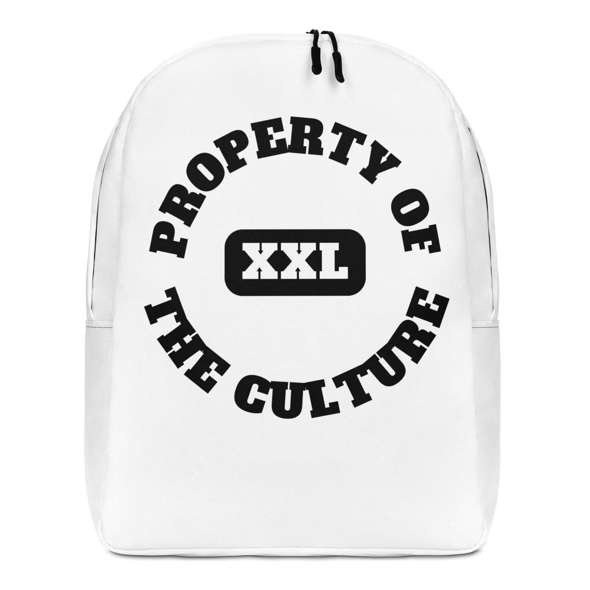 Minimalist Backpack Property-Of-The-Culture-(Alfa)-Circle-in-Black ...